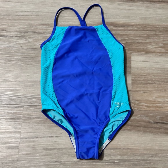 Speedo | Swim | Speedo Blue And Teal Onepiece Swimsuit | Poshmark